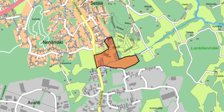 5.44 Siiventie - Ratuntie, asemakaava ja asemakaavan muutos - Lieto